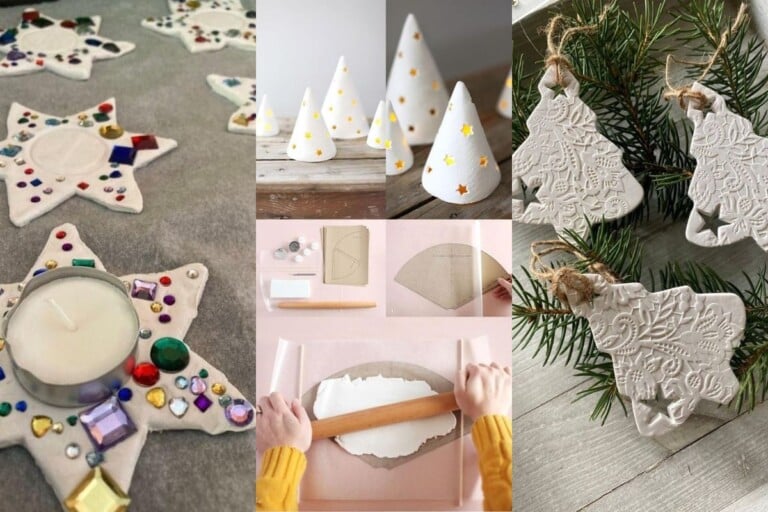 DIY Décoration De Noël Avec En Pâte Argile - Tuto Festif